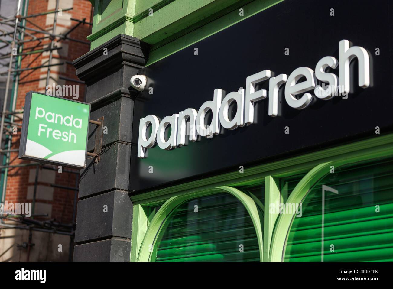 A branch of PandaFresh on West Street in Sheffield, UK. Panda Fresh ...
