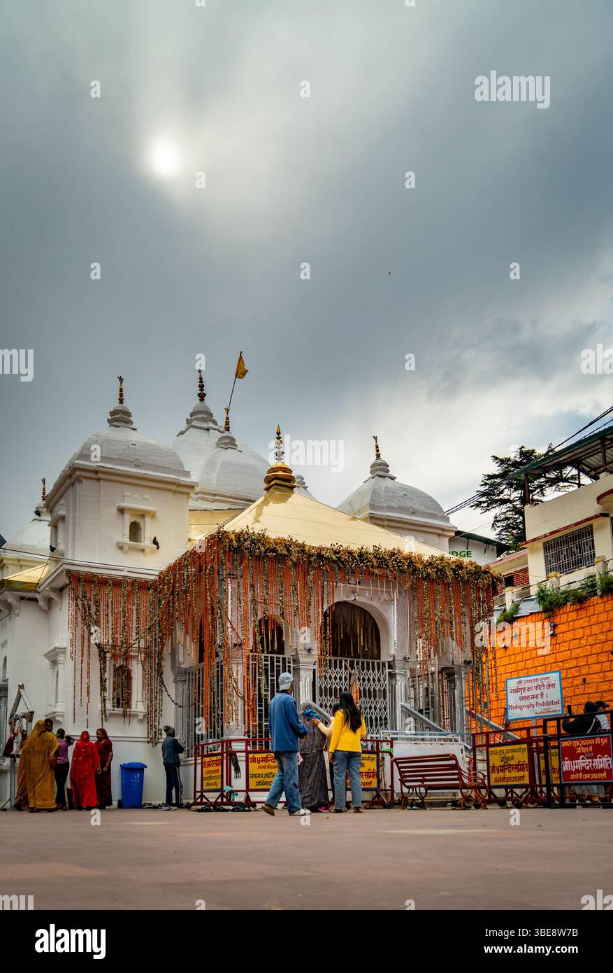MAY 20TH 2025, Uttarakhand India. Devotees gather at Gangotri Dham, a ...