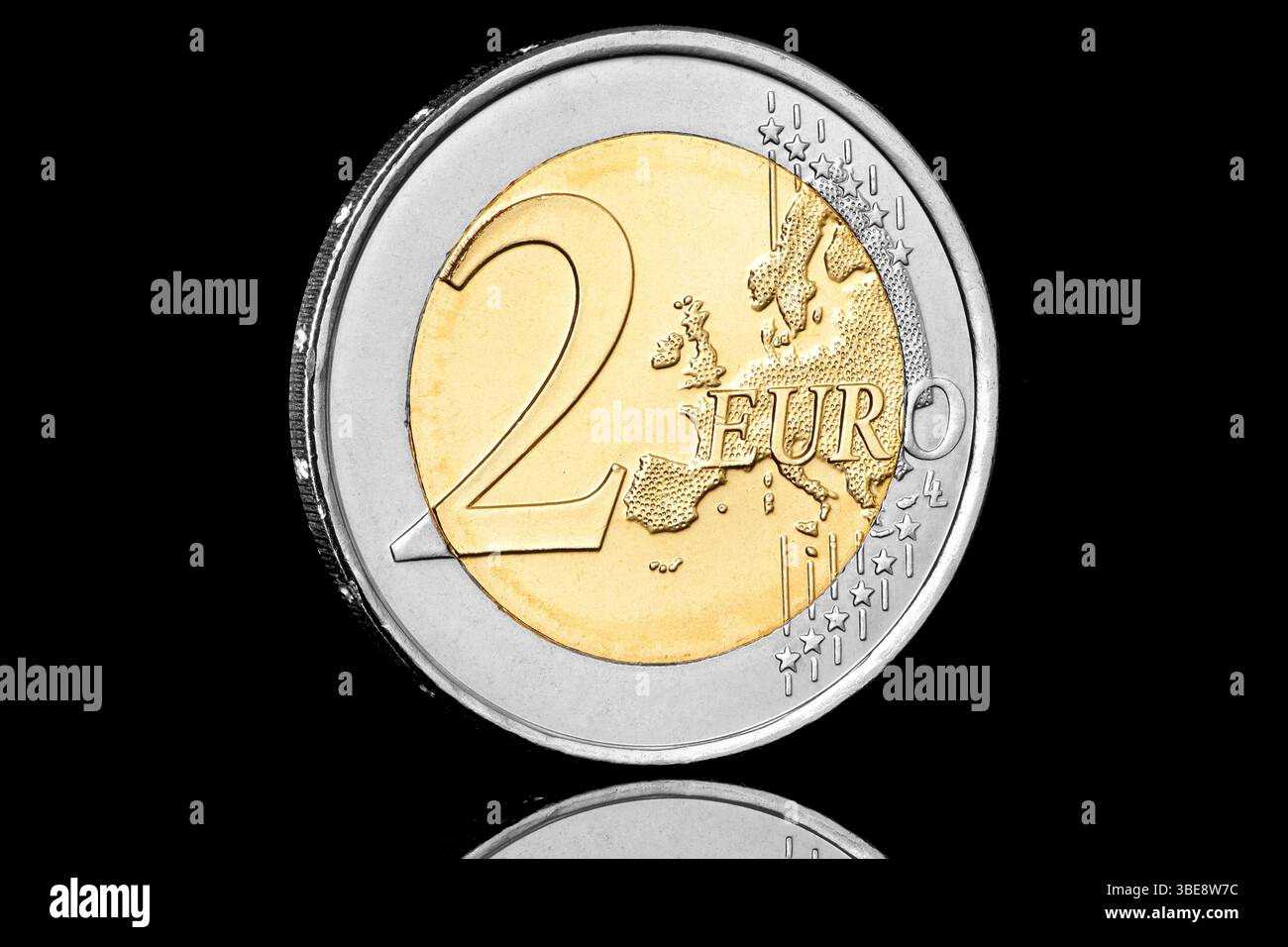 2 Euro coin issued in 2024 to commemorate the Olympic Games held in ...