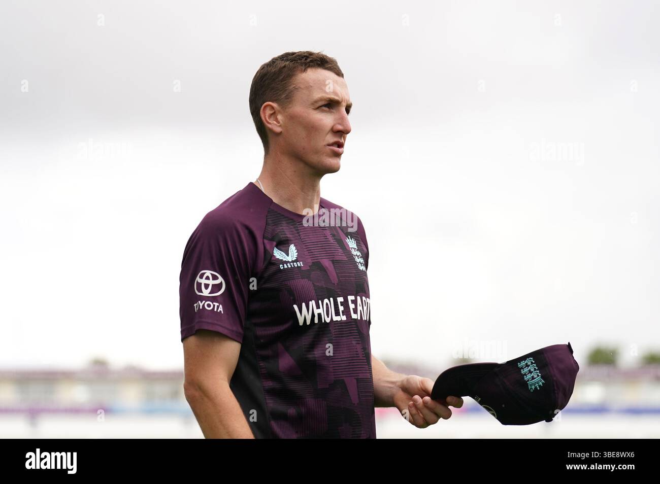 England's Harry Brook during a nets session at Edgbaston, Birmingham ...