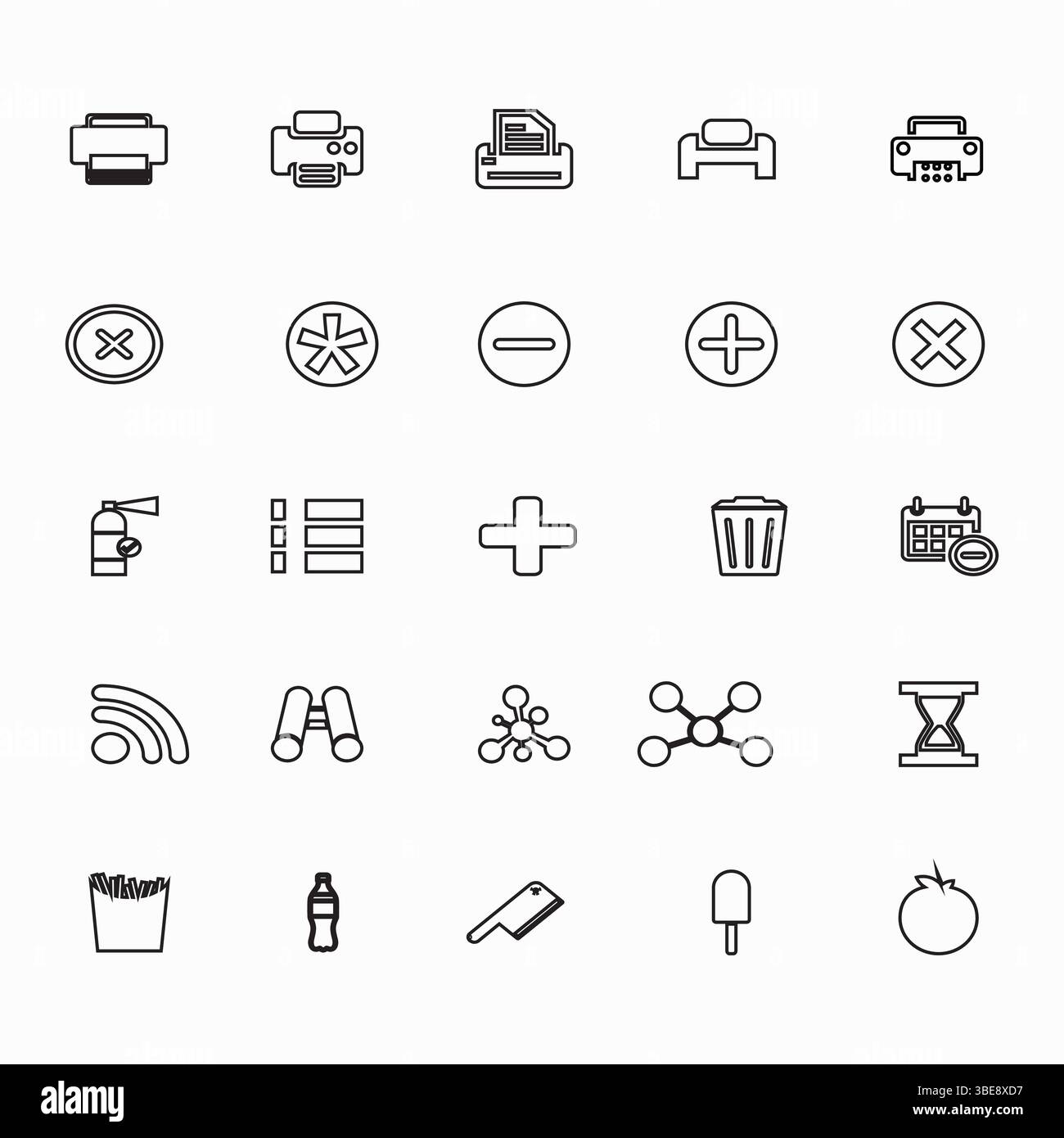 Set globe icons Stock Vector Images - Alamy