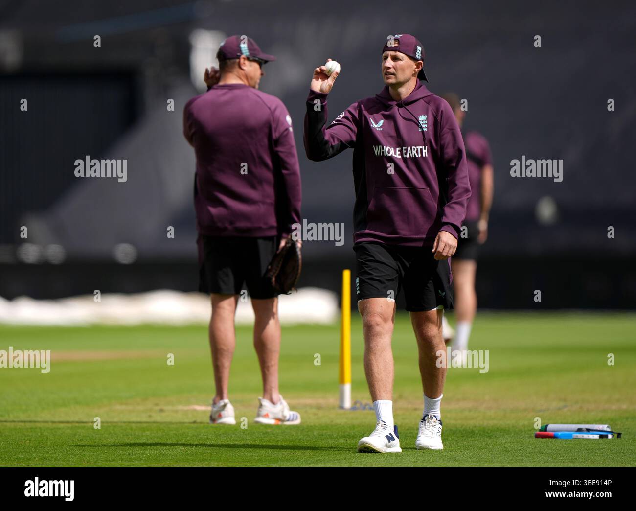 England's Joe Root during a nets session at Edgbaston, Birmingham ...