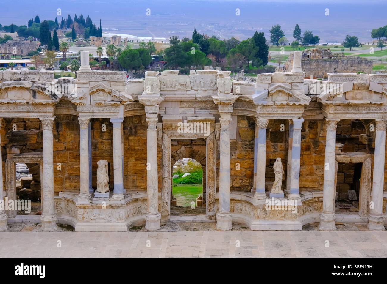 Pamukkale Hierapolis historical artifacts theater and images from the ...