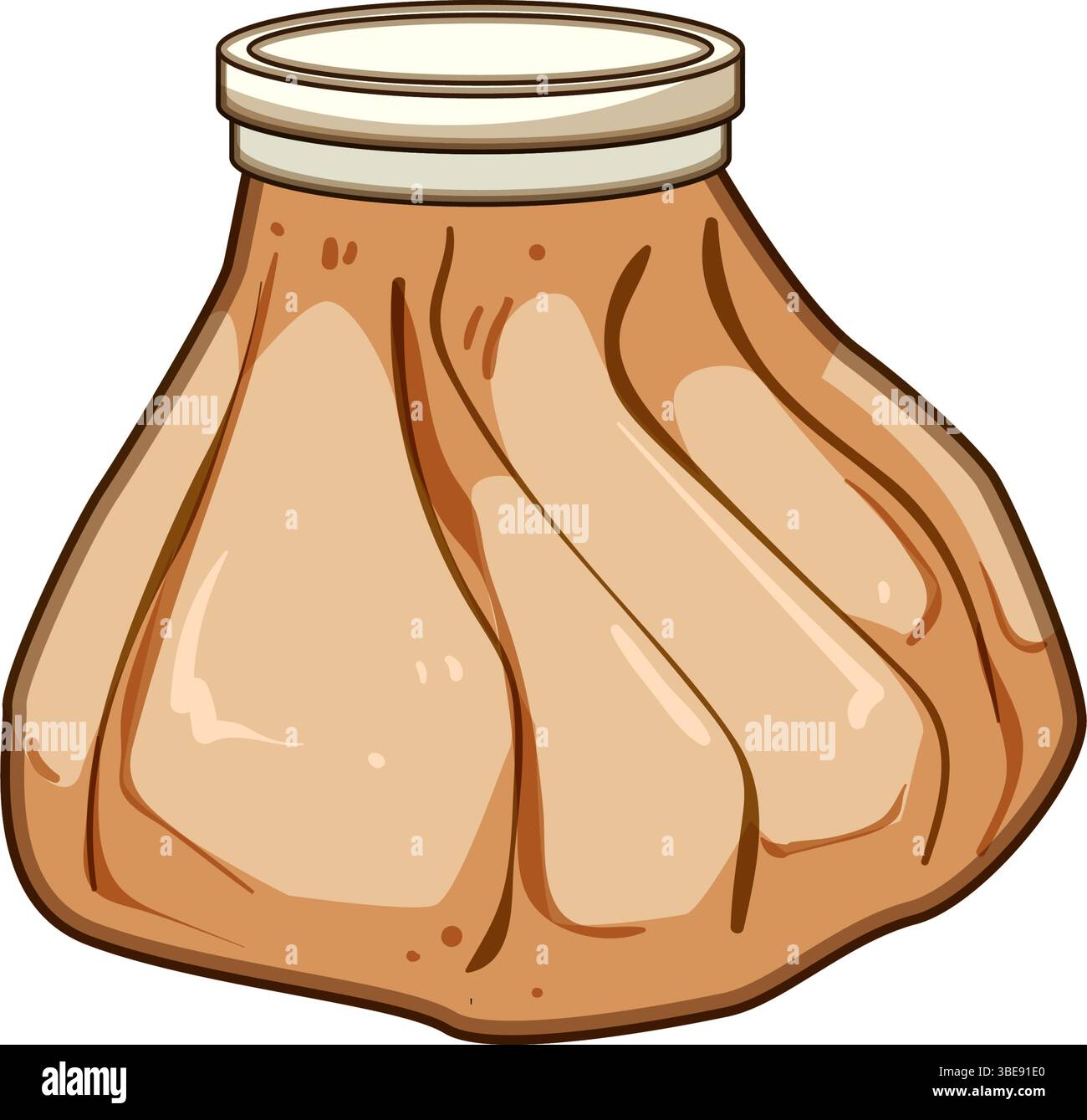 reusable ice pack for injuries cartoon vector illustration Stock Vector ...