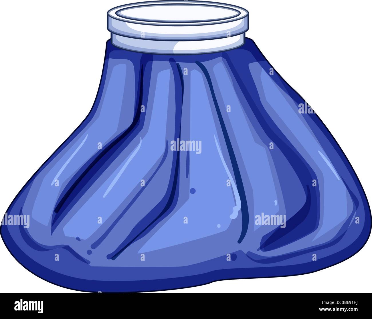 relief ice pack for injuries cartoon vector illustration Stock Vector ...