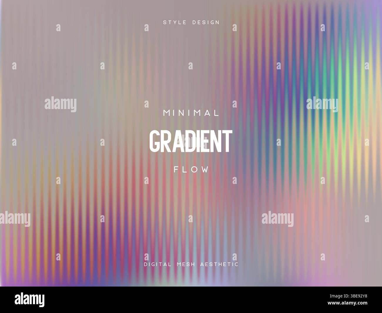 Pastel gradient mesh background with vertical stripes and smooth ...