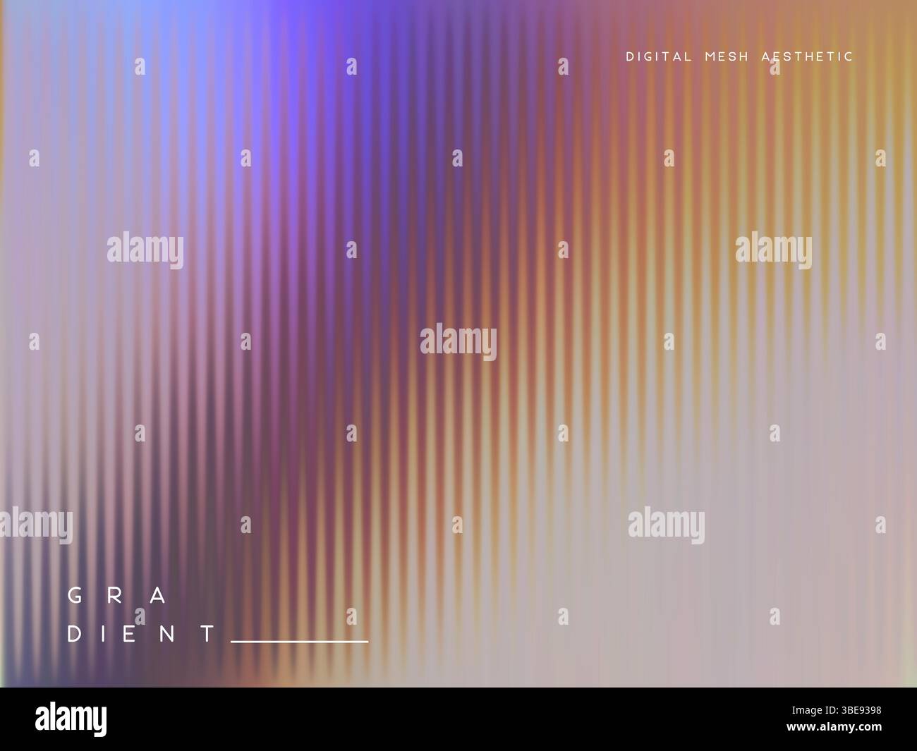 Pastel gradient mesh background with vertical stripes and smooth ...
