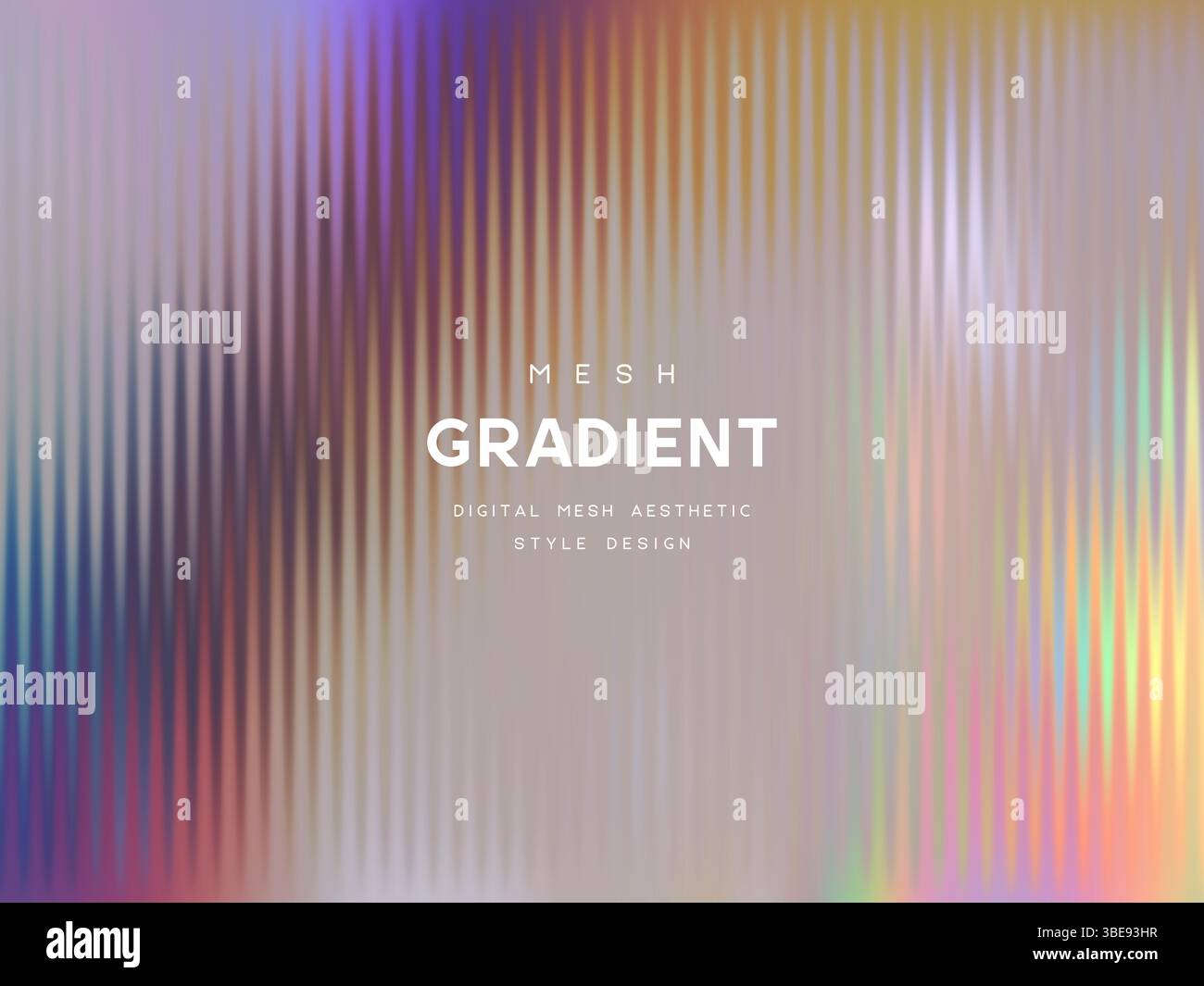 Pastel gradient mesh background with vertical stripes and smooth ...
