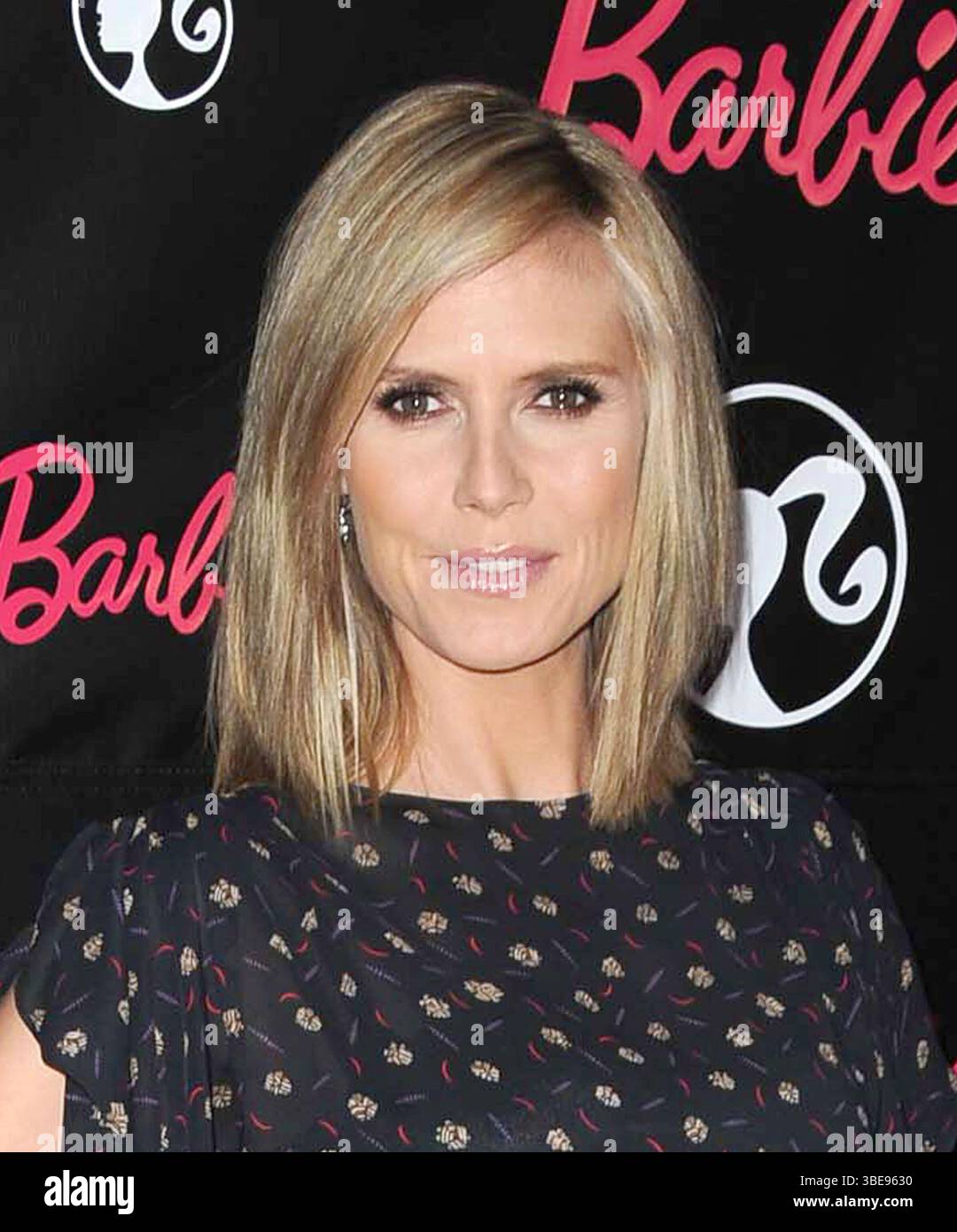 Heidi Klum at the 50th Anniversary of Barbie held at the Barbie Real ...