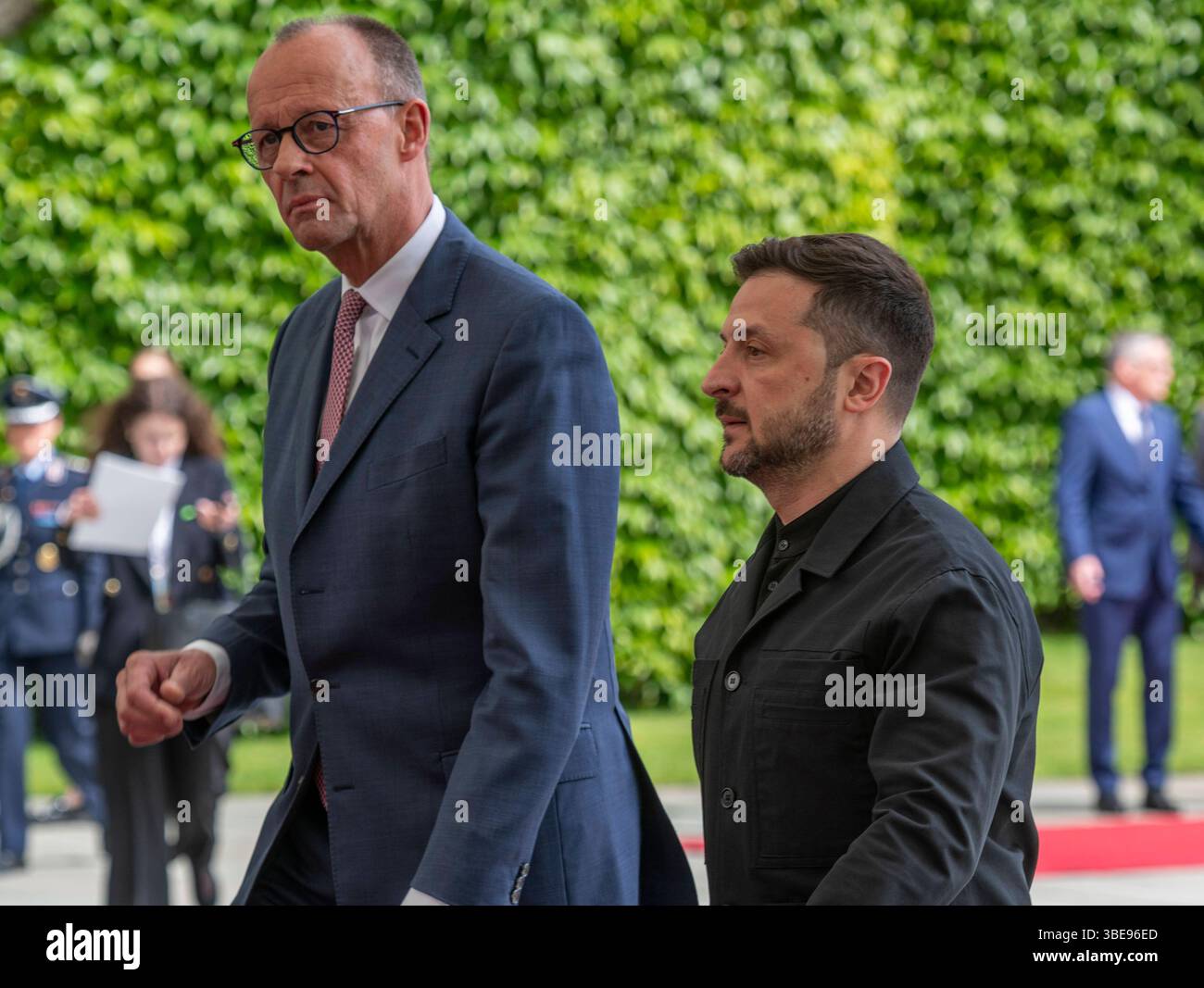 Bundeskanzler Friedrich Merz und Wolodymyr Selenskyj EUR, Deutschland, Berlin, 28.05.2025 ...