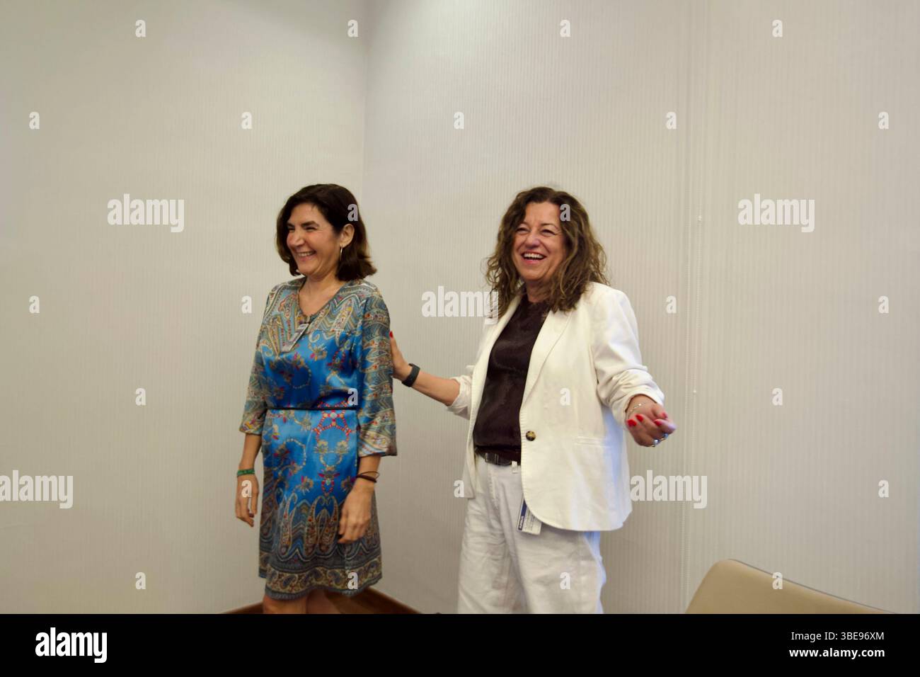 The Regional Ministers of Educational Development and Vocational Training, María del Carmen ...