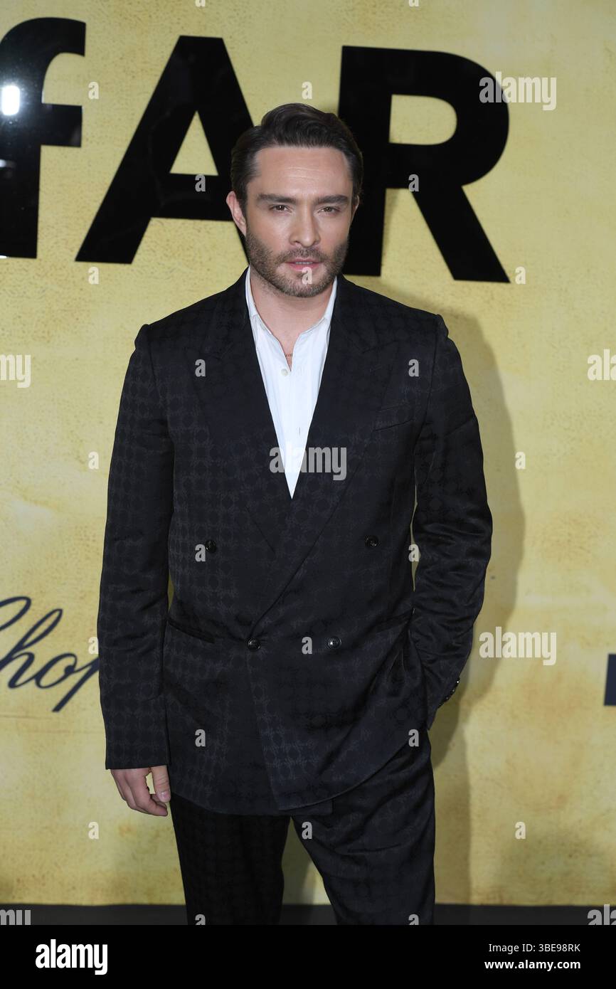 Ed Westwick ,attends the amfAR gala Cannes 2025 presented by Chopard at ...