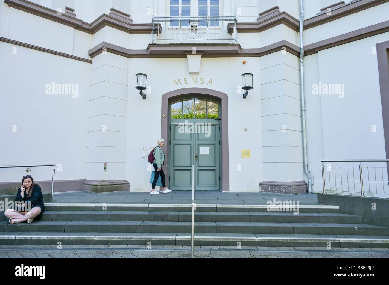 Alte Mensa der Universität am Wilhelmsplatz, Göttingen, Niedersachsen ...