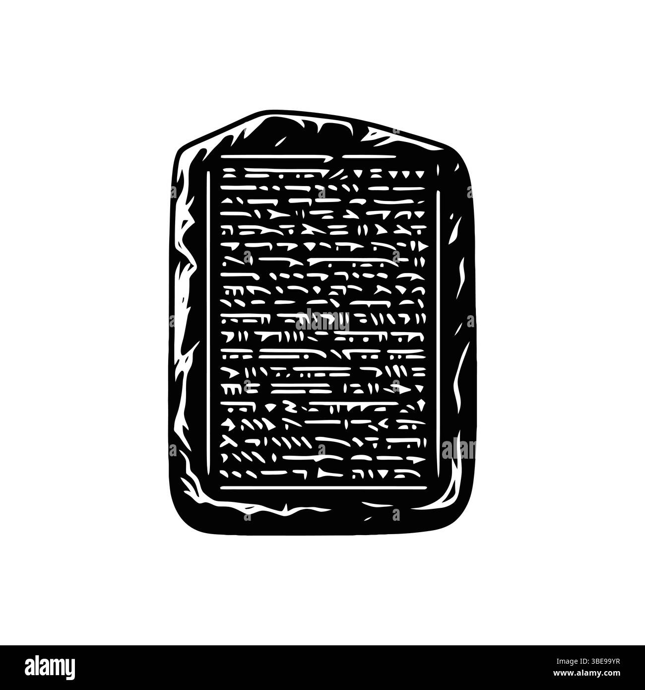 Carved slab Stock Vector Images - Alamy