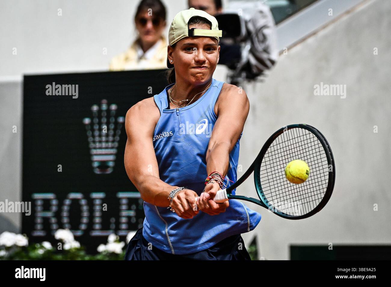 Emiliana ARANGO of Colombia during the fourth day of the Roland-Garros ...