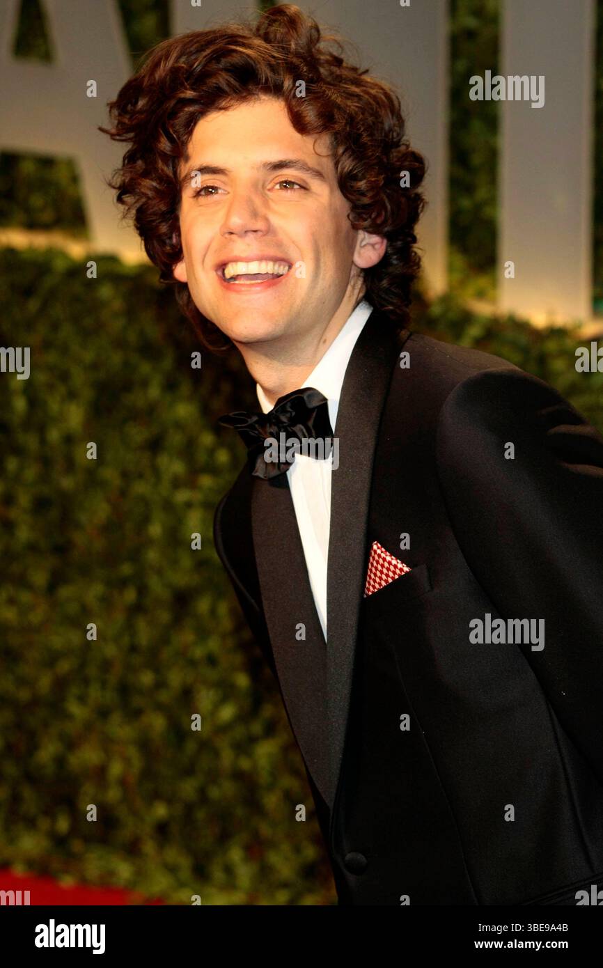 Mika at the Vanity Fair Oscar Party held at Sunset Towers in West ...