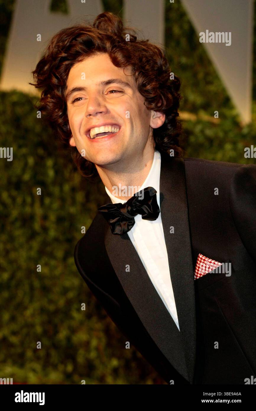 Mika at the Vanity Fair Oscar Party held at Sunset Towers in West ...