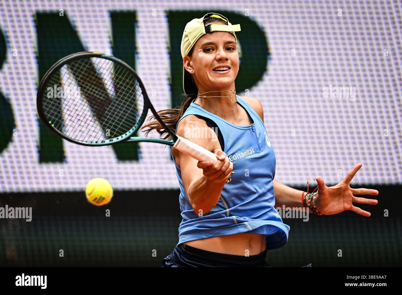 Emiliana ARANGO of Colombia during the fourth day of the Roland-Garros ...