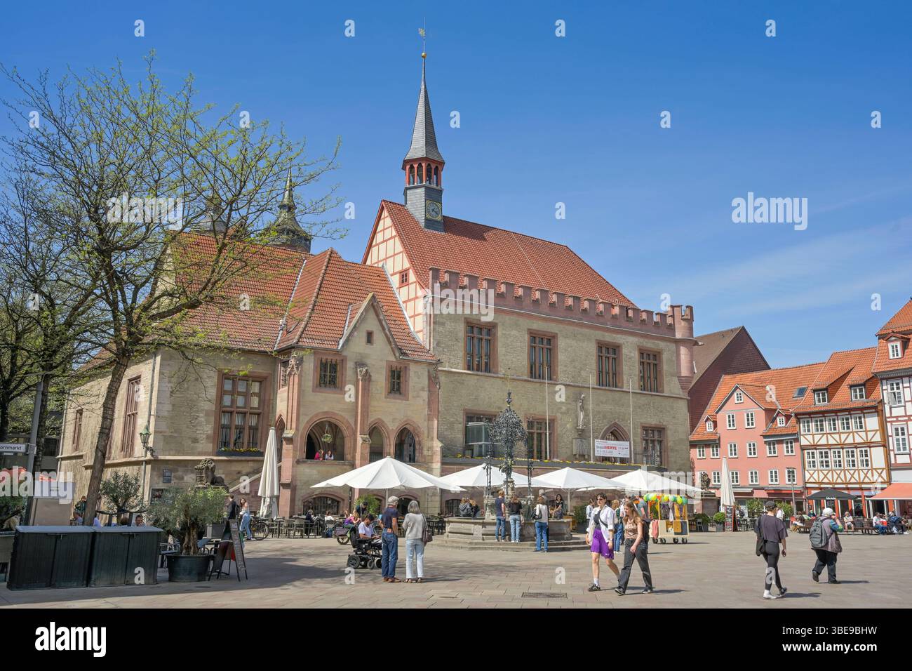 Altes Rathaus, Markt, Altstadt, Göttingen, Niedersachsen, Deutschland ...