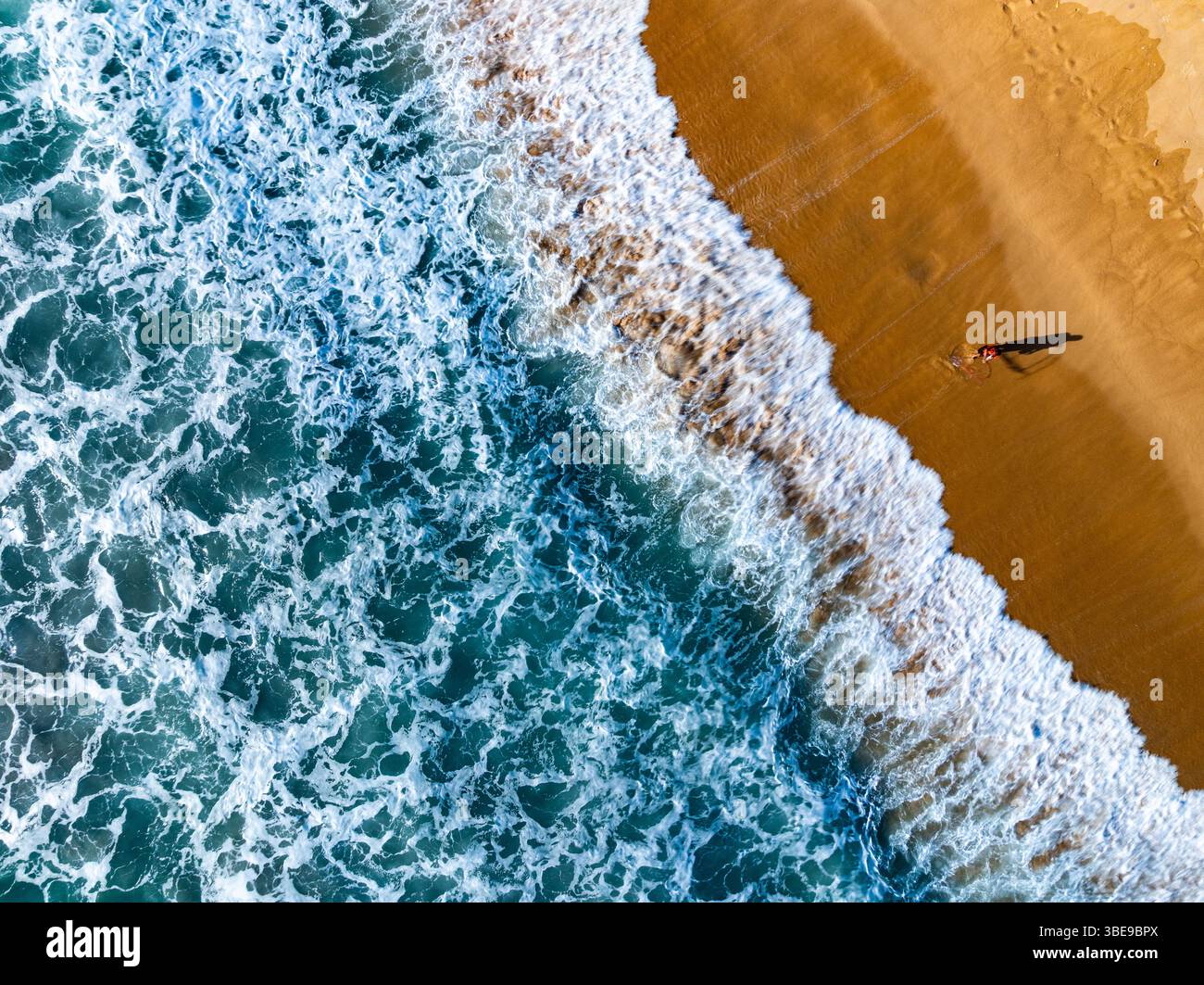 Aerial view landscape sea beach in raining season at Phuket island ...