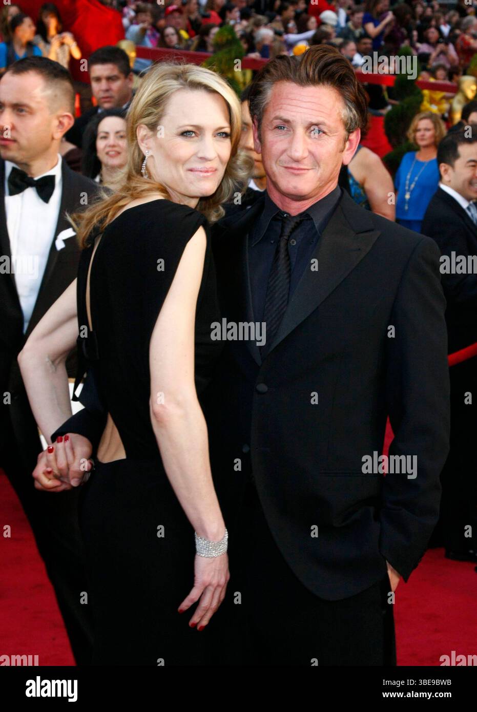 Sean and Robin Wright Penn at the 81st Annual Academy Awards in Los ...