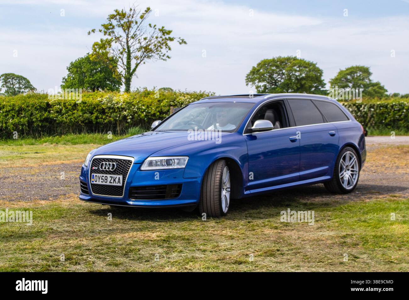 2008 Blue Audi Rs 6 Tfsi V10 Quattro Auto Car Estate Petrol 4991 cc ...