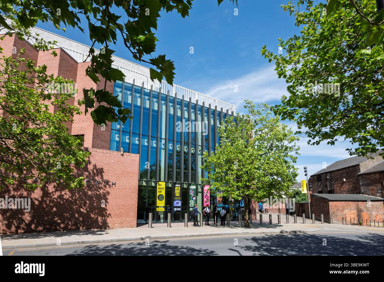 The Shakespeare of the North theatre in Prescot, Merseyside Stock Photo ...