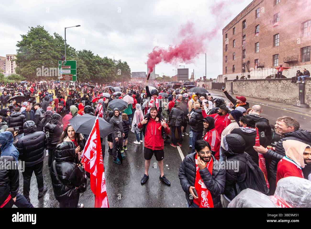 Liverpool Football Club Premier League Champions victory parade through ...