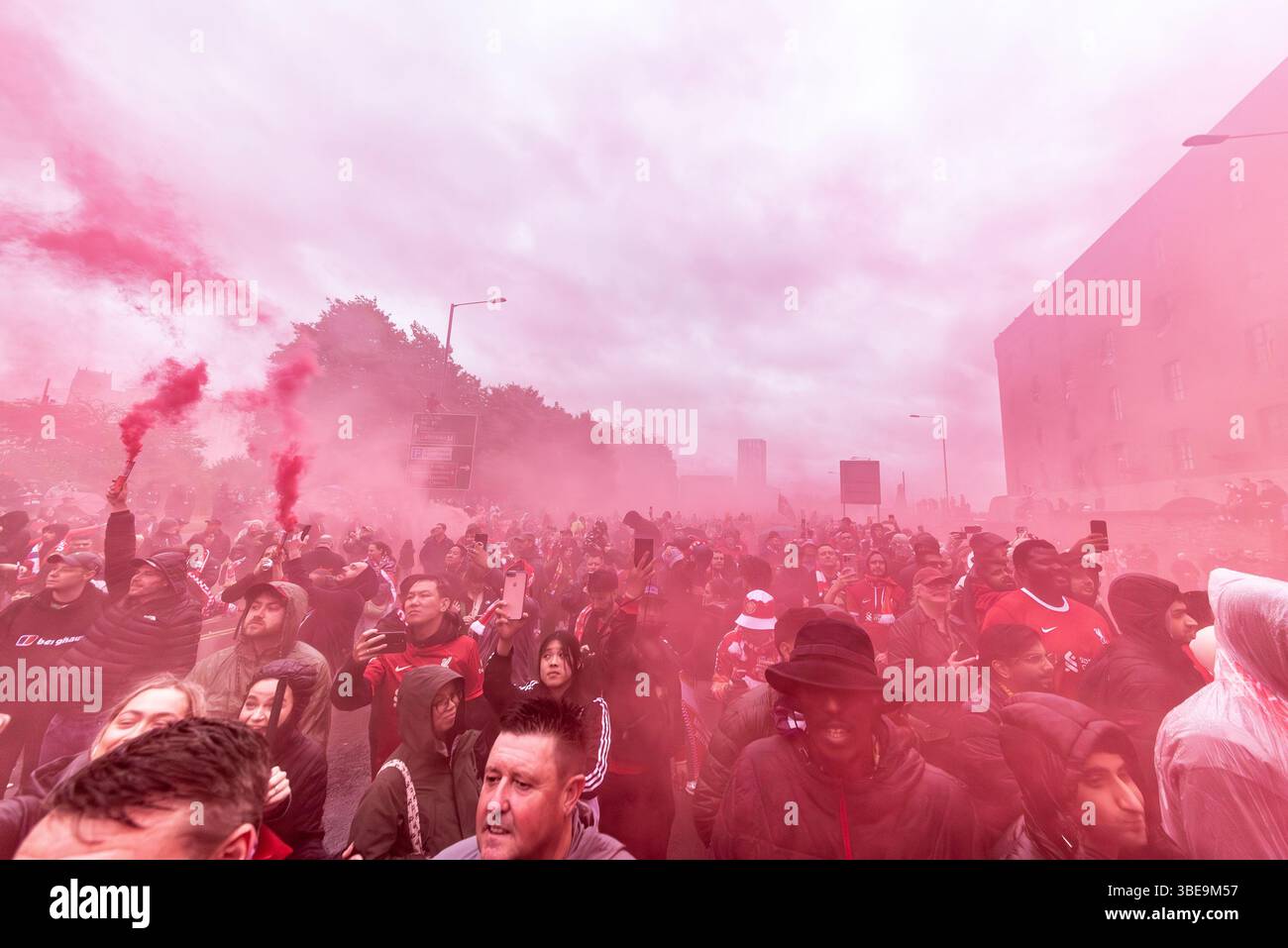 Liverpool Football Club Premier League Champions victory parade through ...