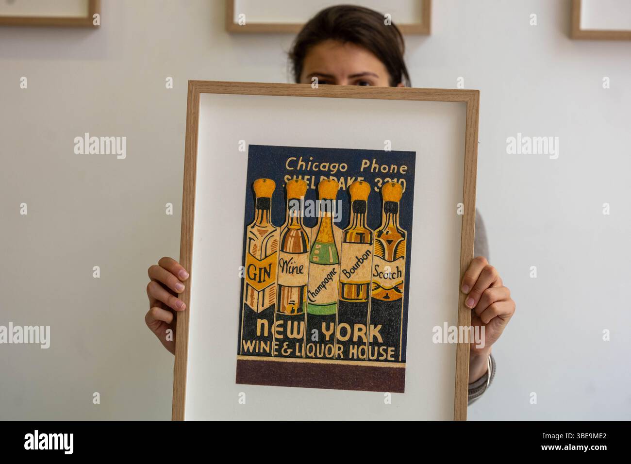 London, UK. 28th May, 2025. A new exhibition at the Sims Reed Gallery ...