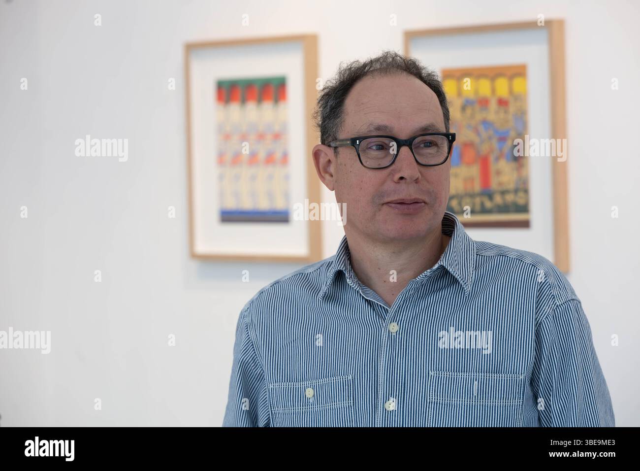 London, UK. 28th May, 2025. A new exhibition at the Sims Reed Gallery ...