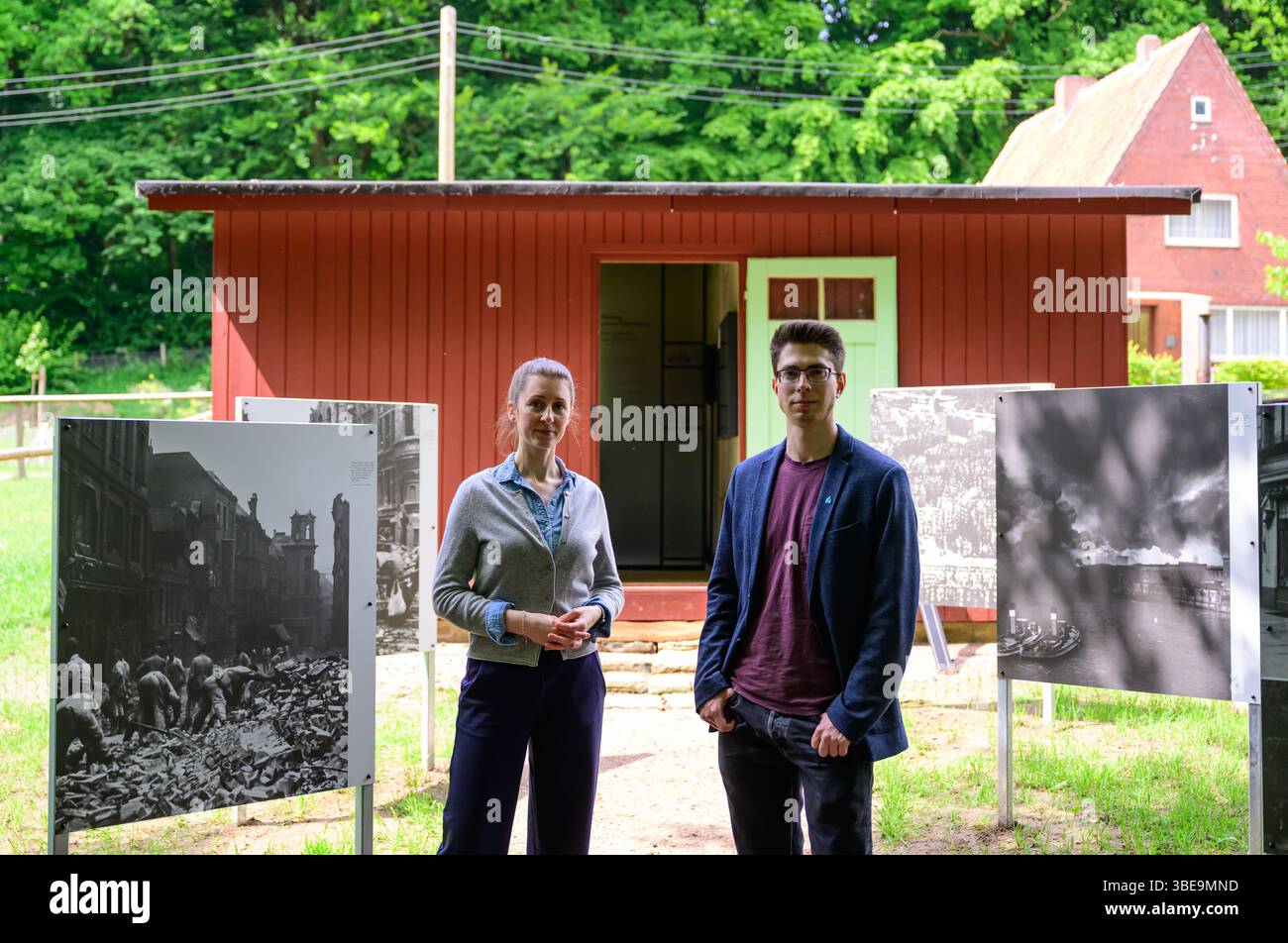 Rosengarten, Germany. 26th May, 2025. Anne Herrgesell and Chris ...