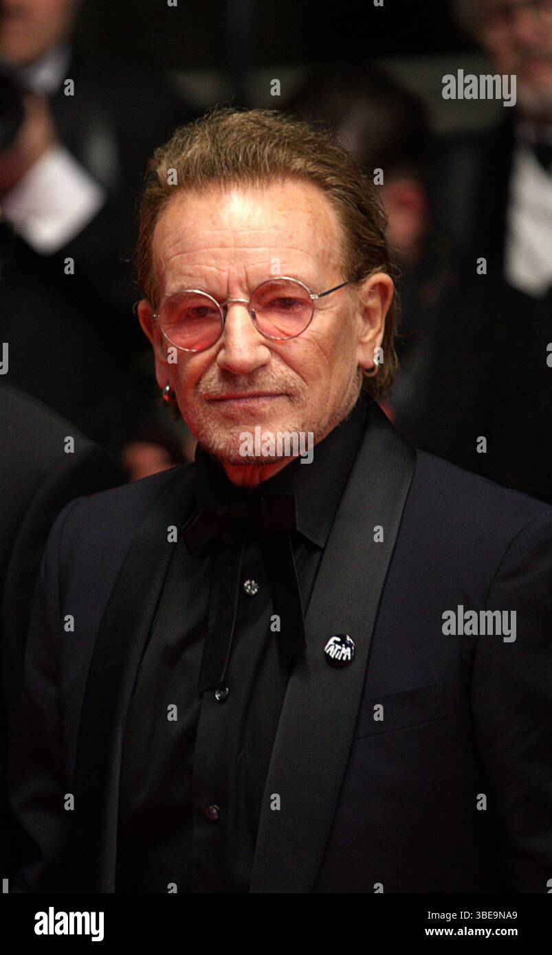 Bono on the red carpet for the premiere of the documentary "Bono ...