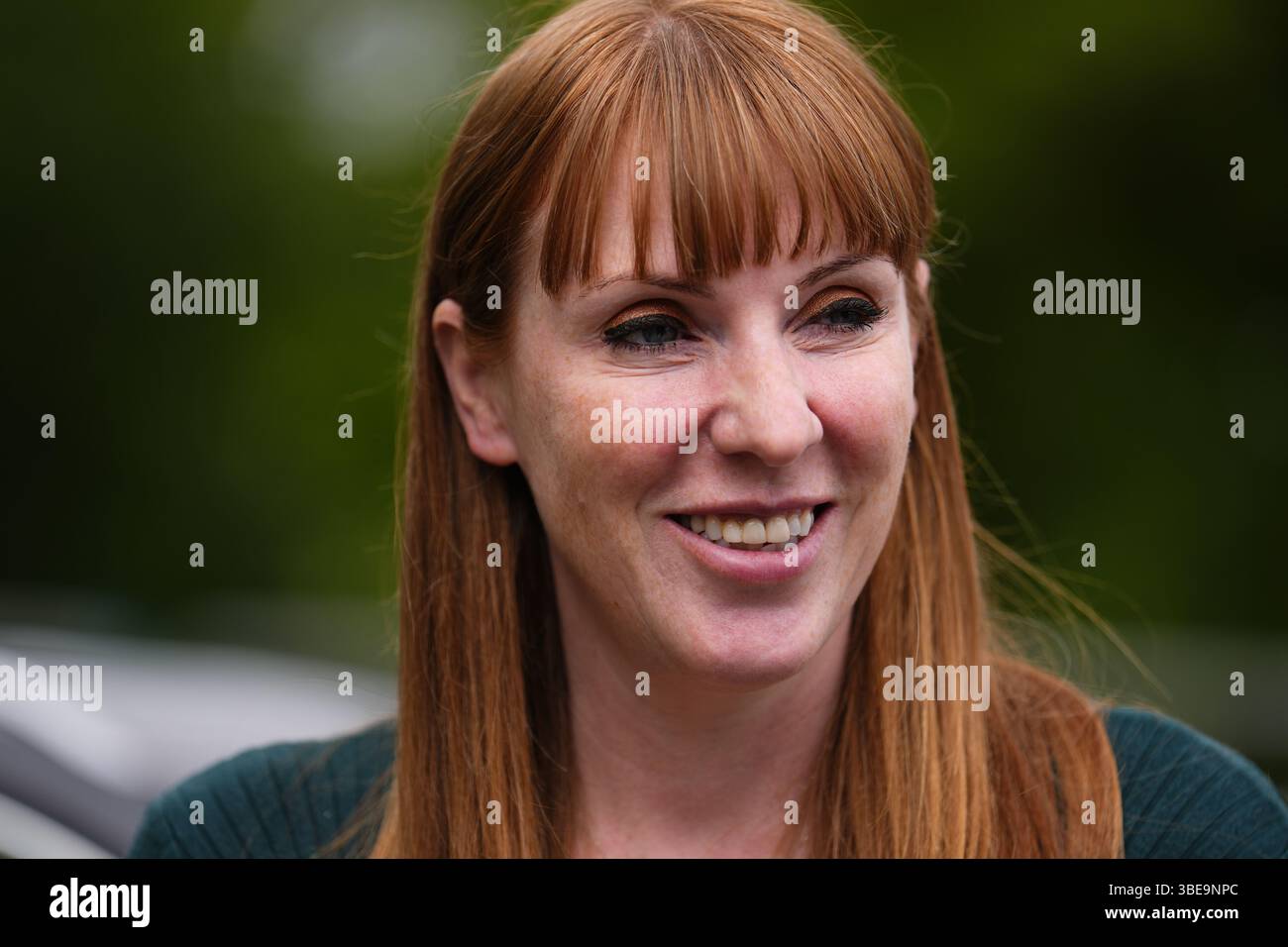 Deputy Prime Minister Angela Rayner visiting a new housing development ...