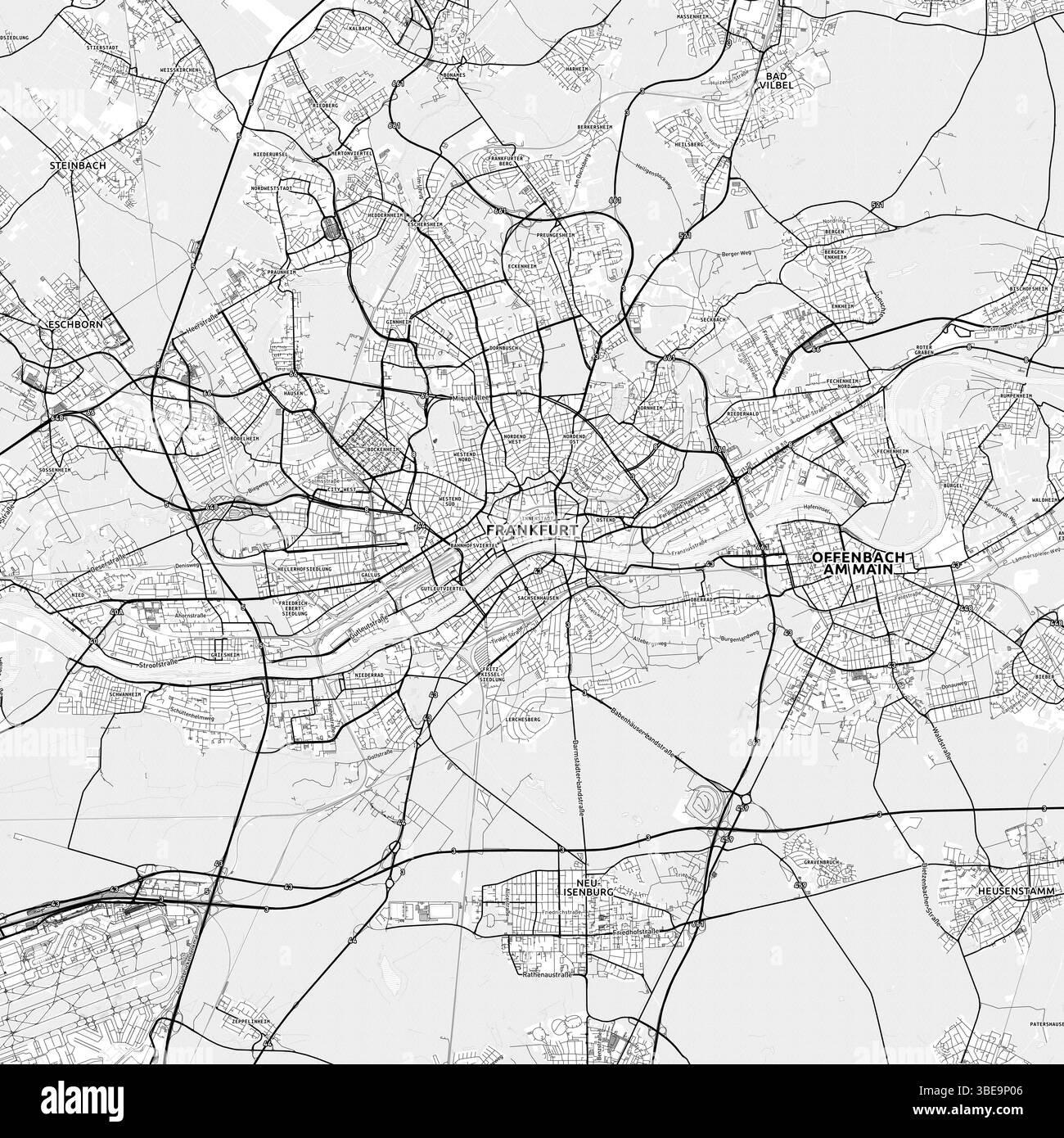 Main tourist area Black and White Stock Photos & Images - Alamy