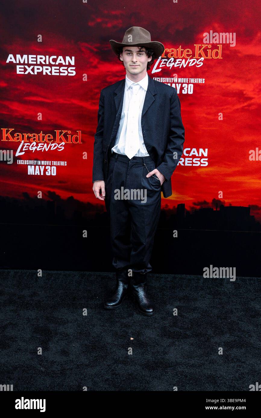 Ny. 27th May, 2025. Wyatt Oleff at arrivals for KARATE KID: LEGENDS ...