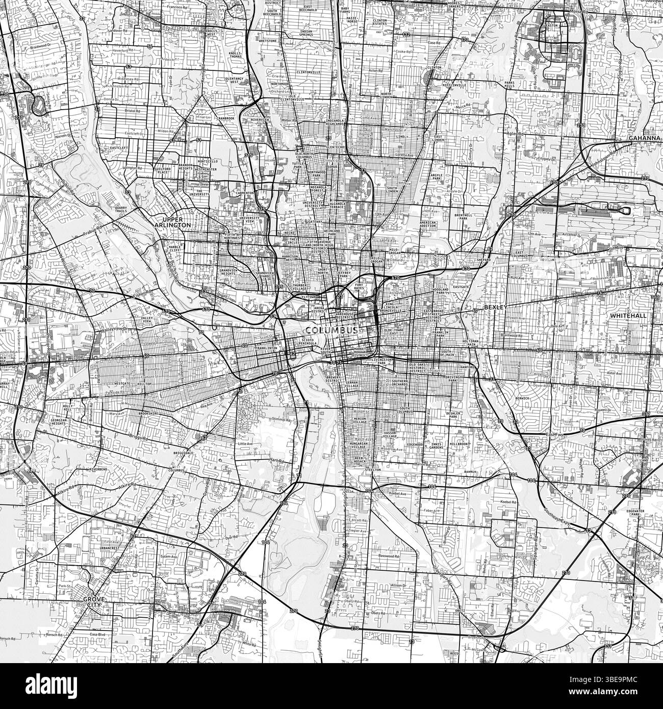 Columbus neighborhoods hi-res stock photography and images - Alamy