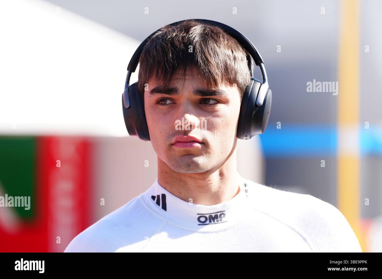 PREMA Racing driver Sebastian Montoya at the Autodromo Internazionale ...