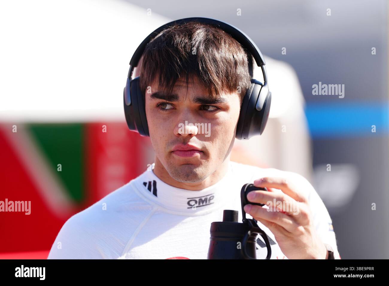 PREMA Racing driver Sebastian Montoya at the Autodromo Internazionale ...