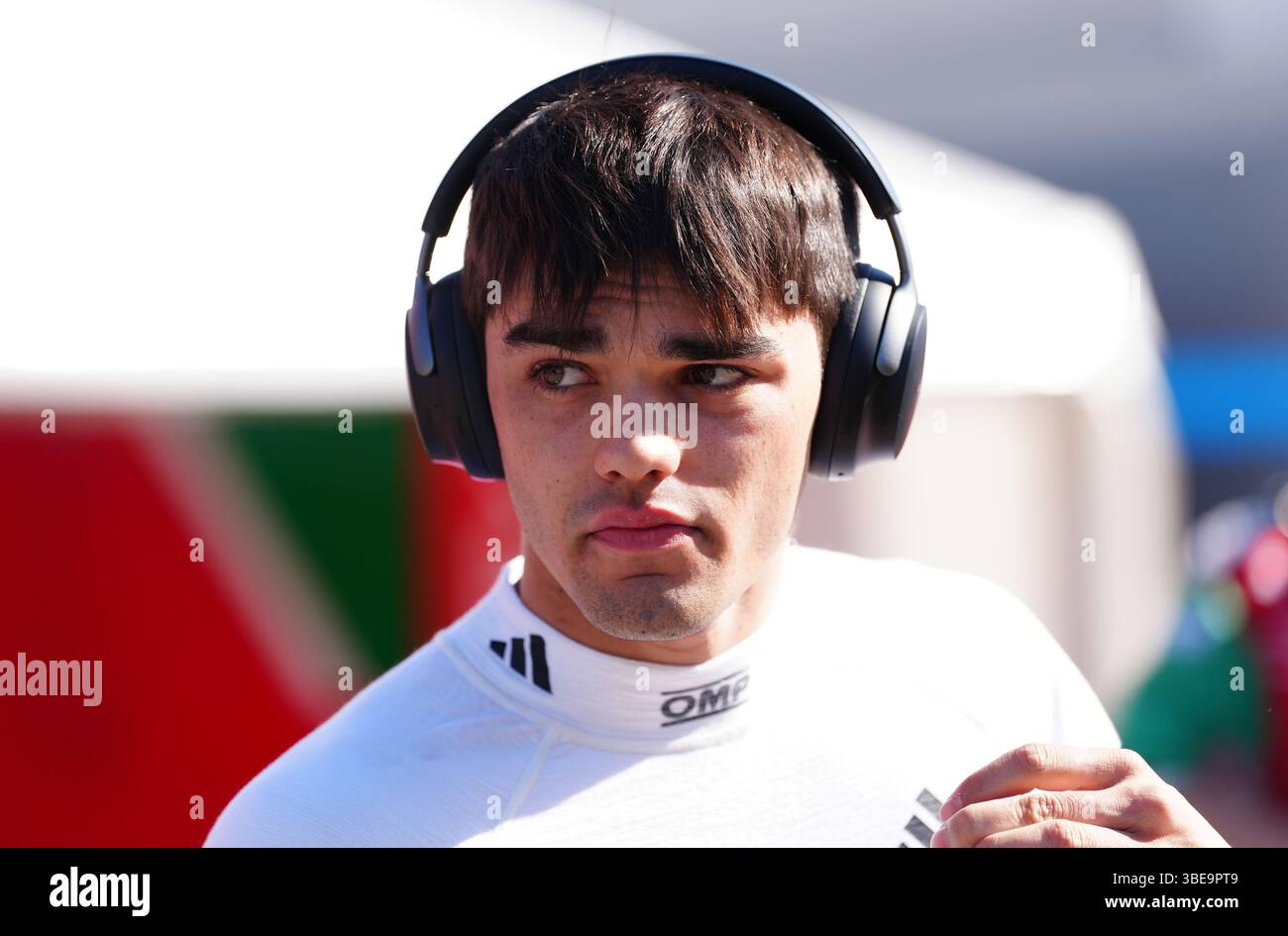 PREMA Racing driver Sebastian Montoya at the Autodromo Internazionale ...
