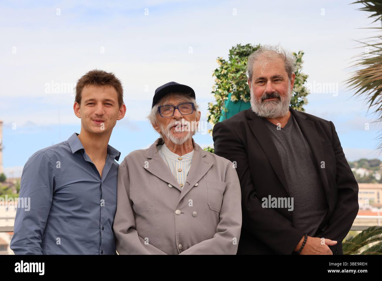 Cannes, France. 22nd May, 2025. Timi-Joy Marbot, Pierre Richard and ...