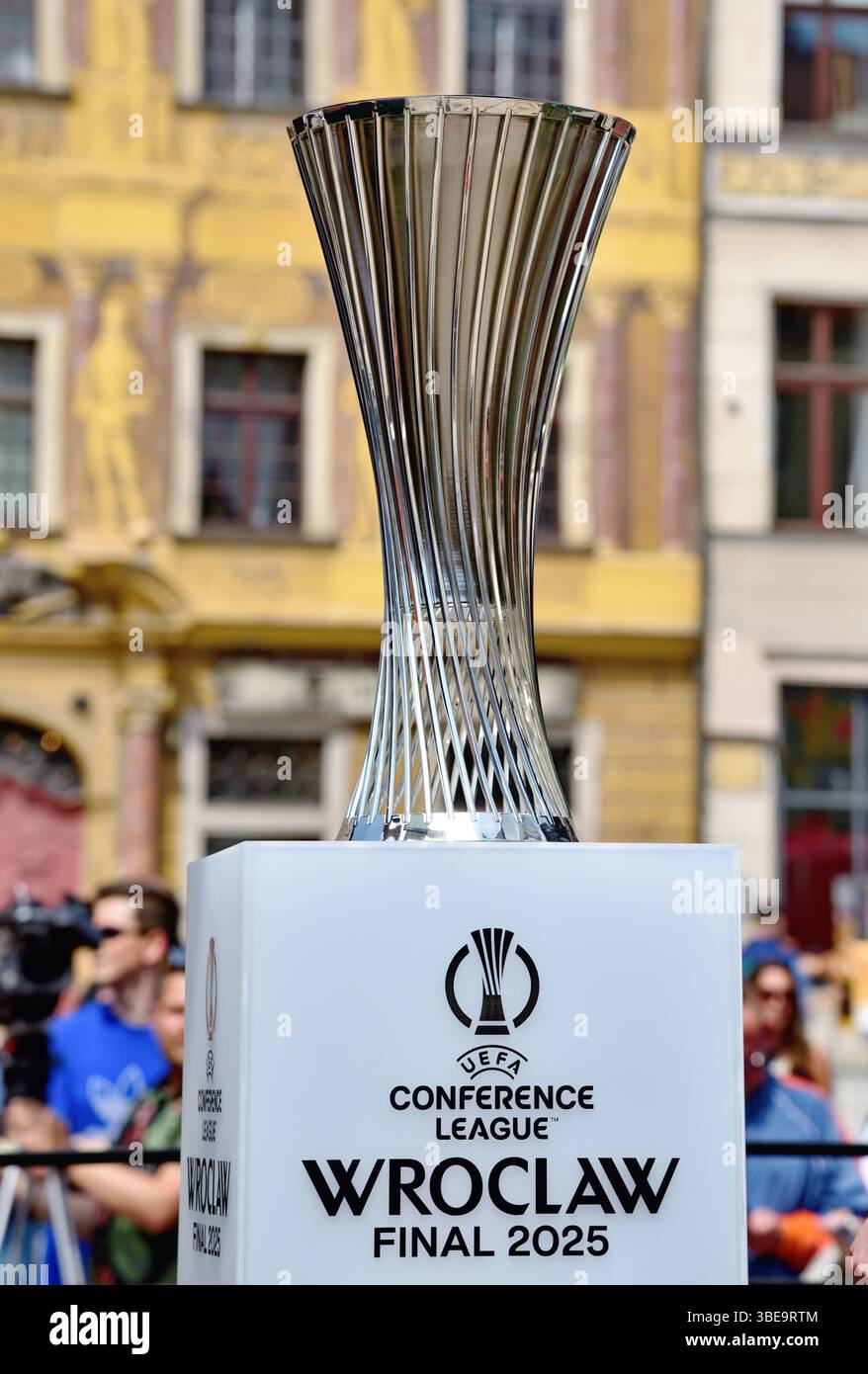 Wroclaw, Poland - 27th May 2025. Conference League final in Wroclaw ...