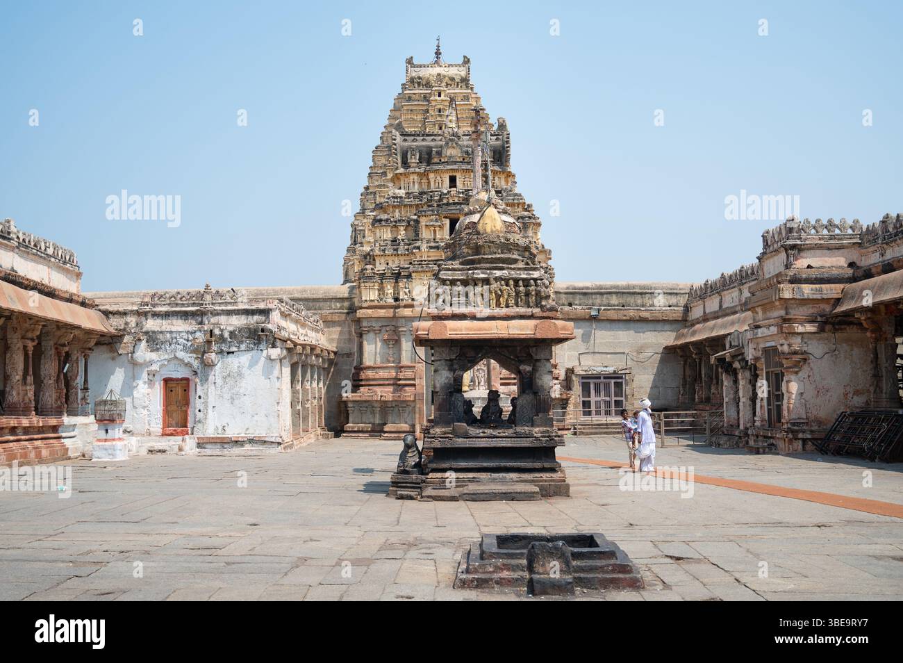 Virupaksha temple in Hampi, South India, historic monument of the ...