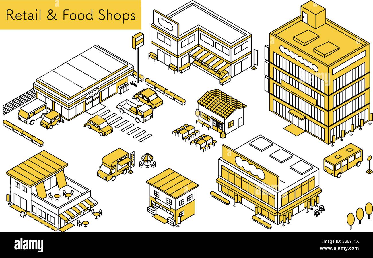 Convenience store supermarket drugstore Cut Out Stock Images & Pictures ...