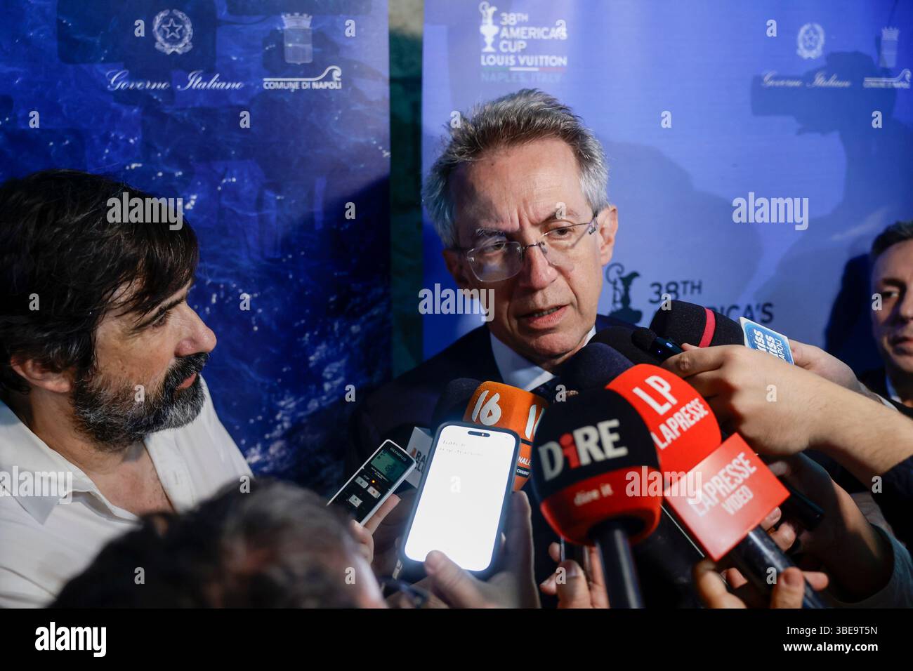 Napoli, Italia. 28th May, 2025. Mayor of Naples Gaetano Manfredi during ...