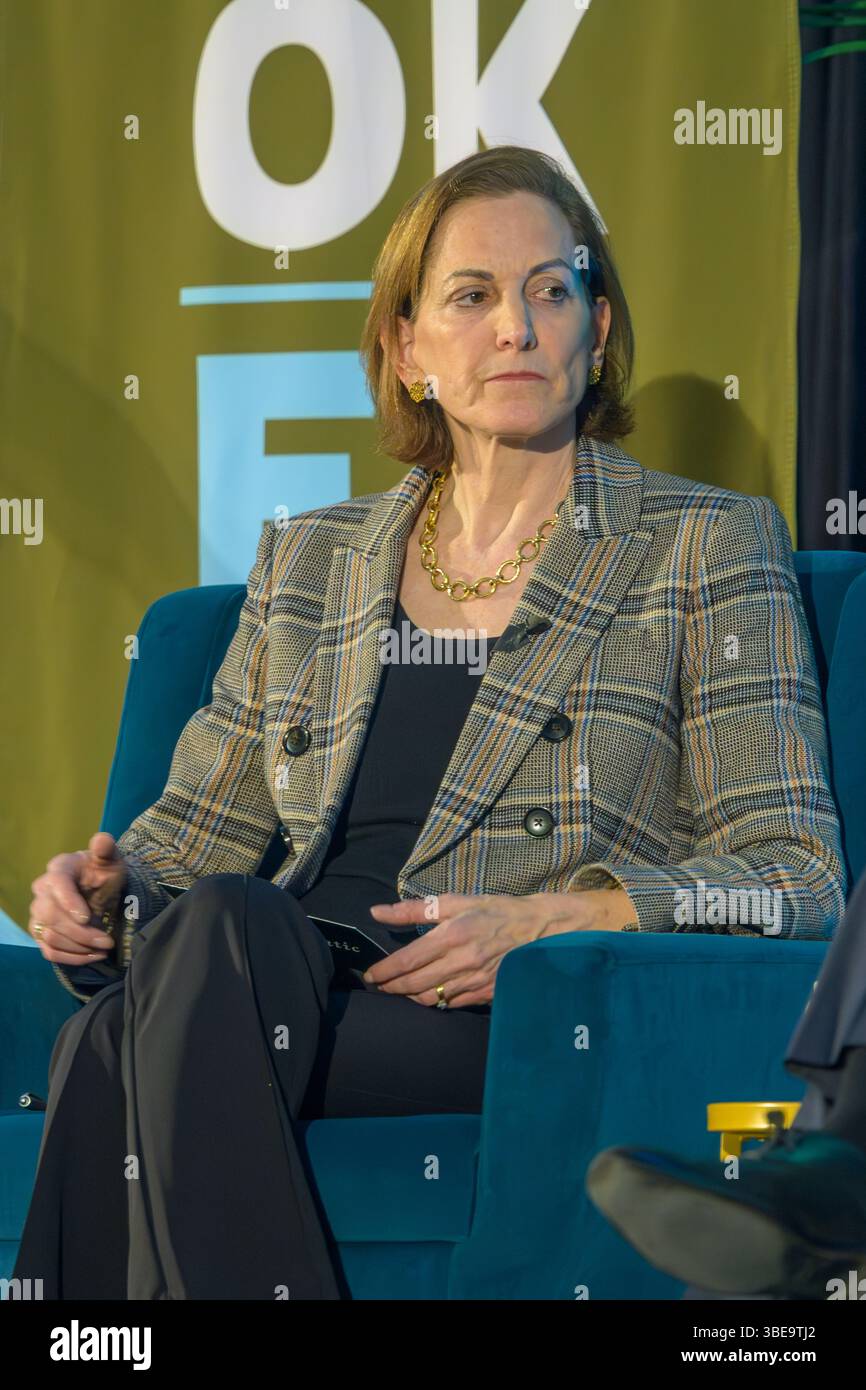 NEW ORLEANS, LA, USA - MARCH 27, 2025: Closeup of The Atlantic Magazine ...