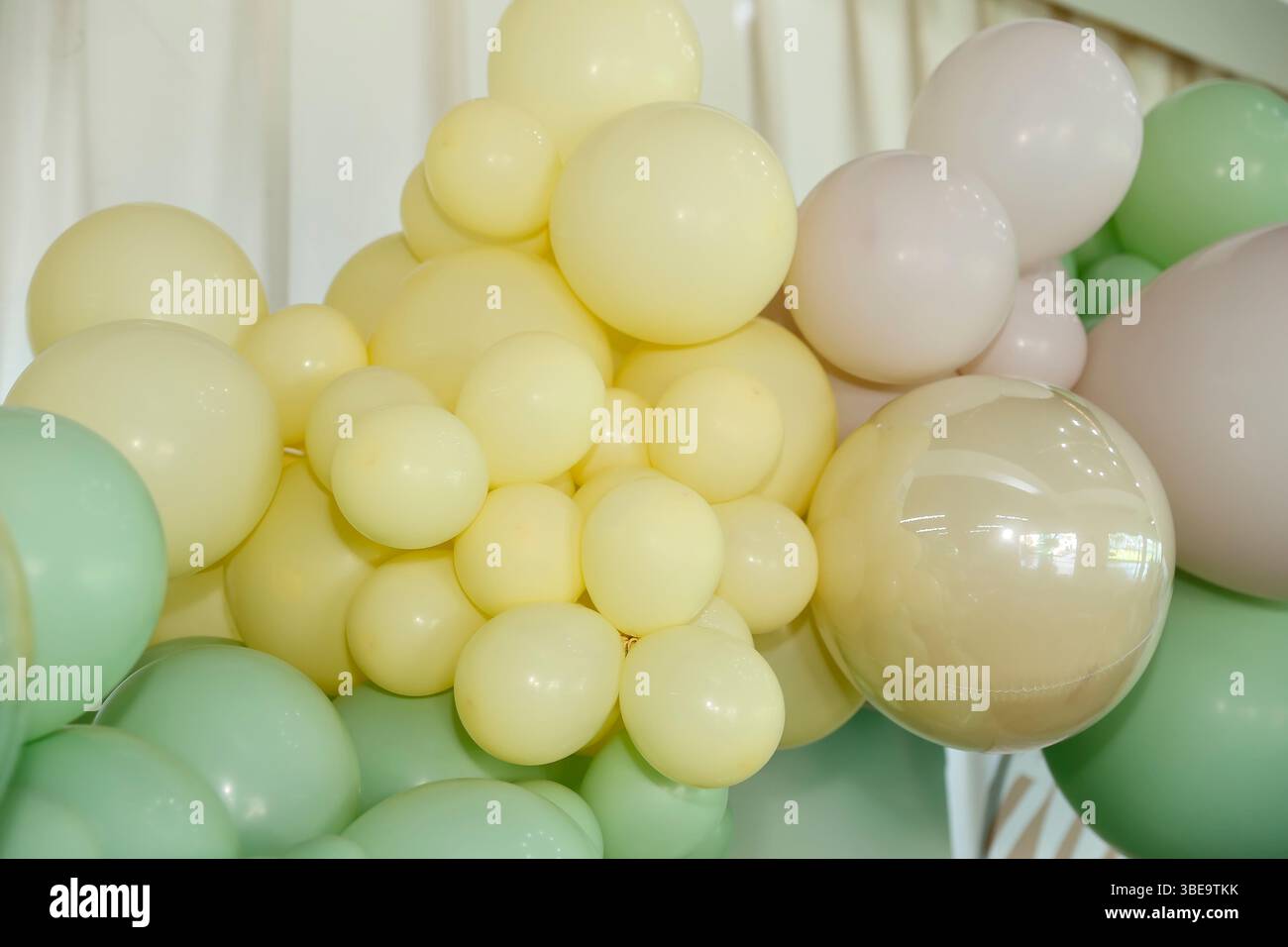 Vibrant yellow balloons perfect for decorating parties, events, and ...