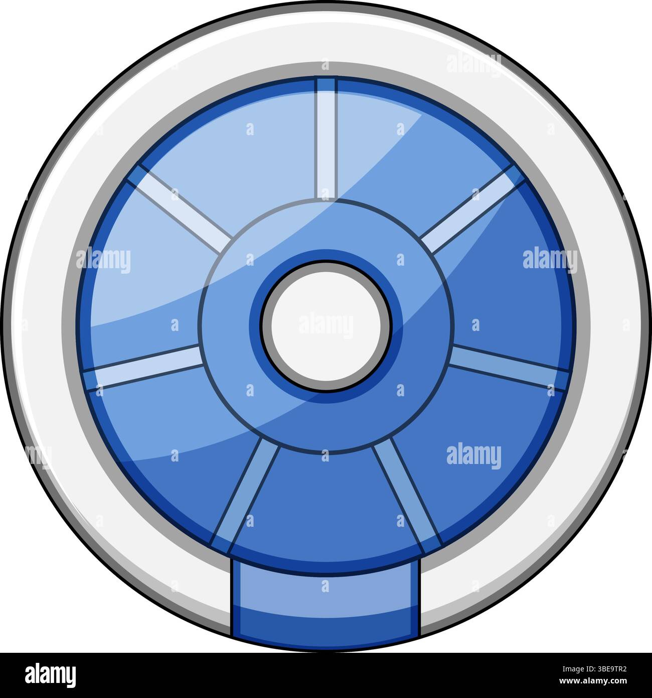 container pill organizer cartoon vector illustration Stock Vector Image ...