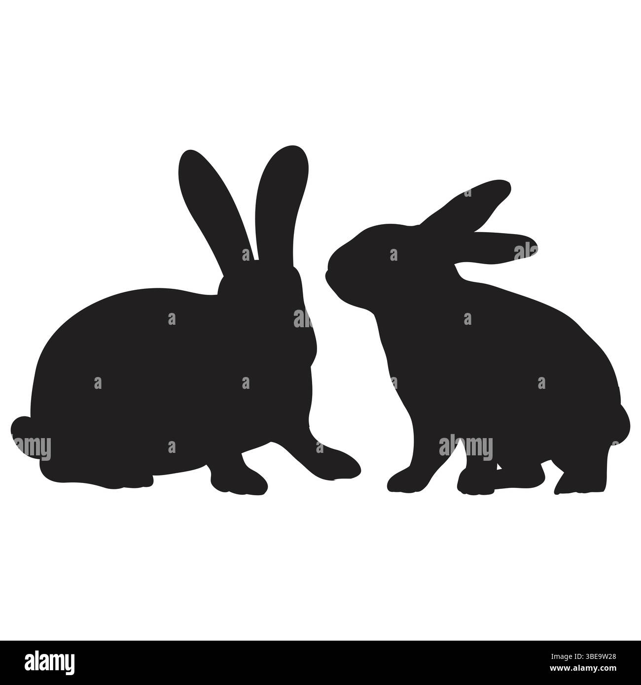 Animalssilhouette Stock Vector Images - Alamy