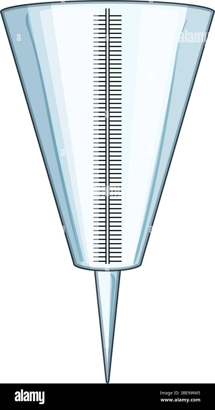 weather rain gauge cartoon vector illustration Stock Vector Image & Art ...